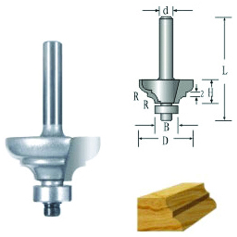 Classical Ogee Router Bit - Safinat